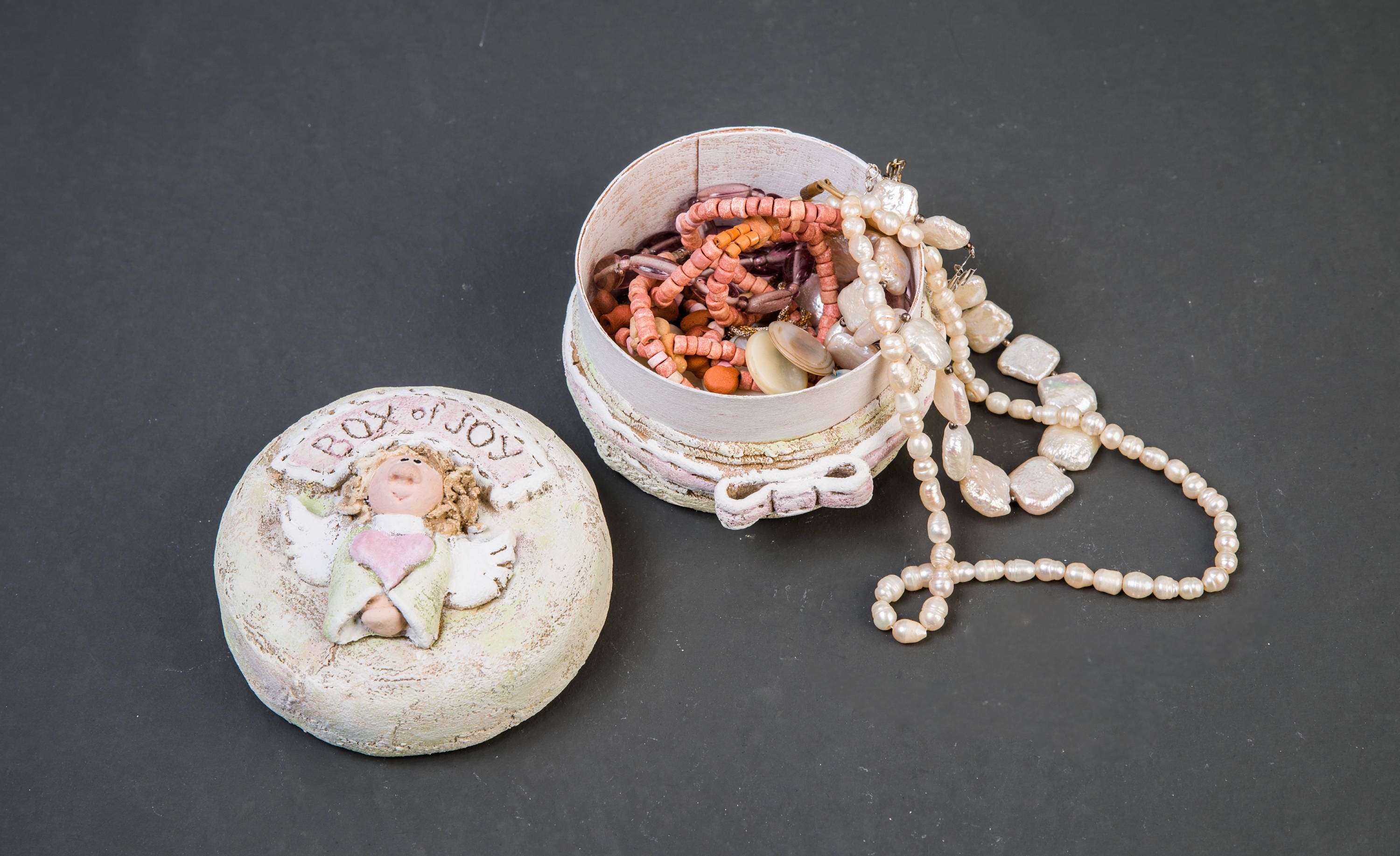 Memory Box Baby Keepsake Box Man Angel Figurine Angel Trinket Box ...