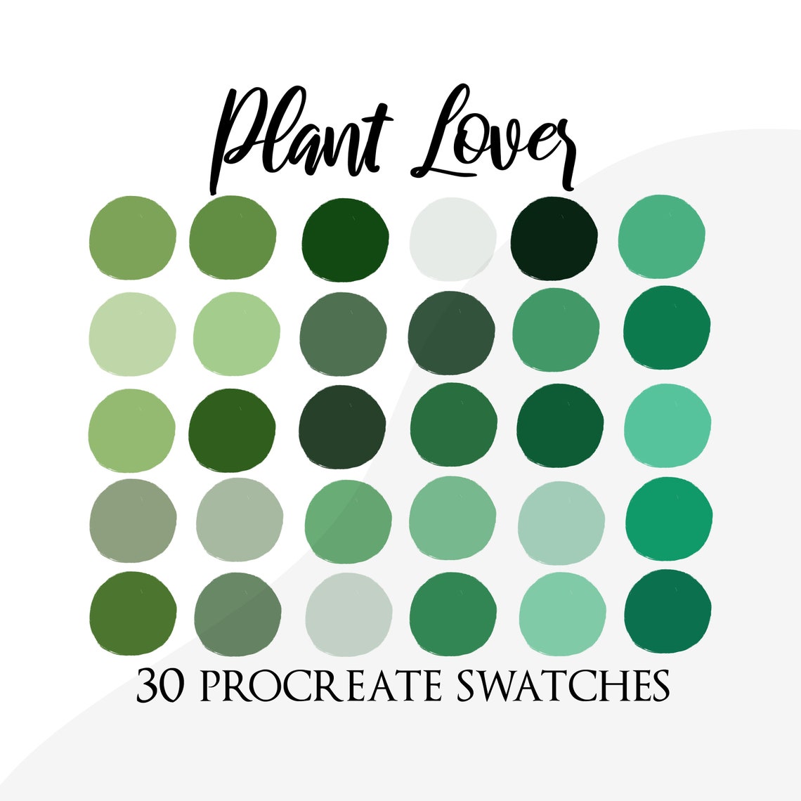 Procreate Palette Swatches Procreate Color Palette Nature Palette
