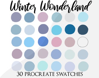 Softie Aesthetic Procreate Color Palette Lettering Digital Art iPad ...