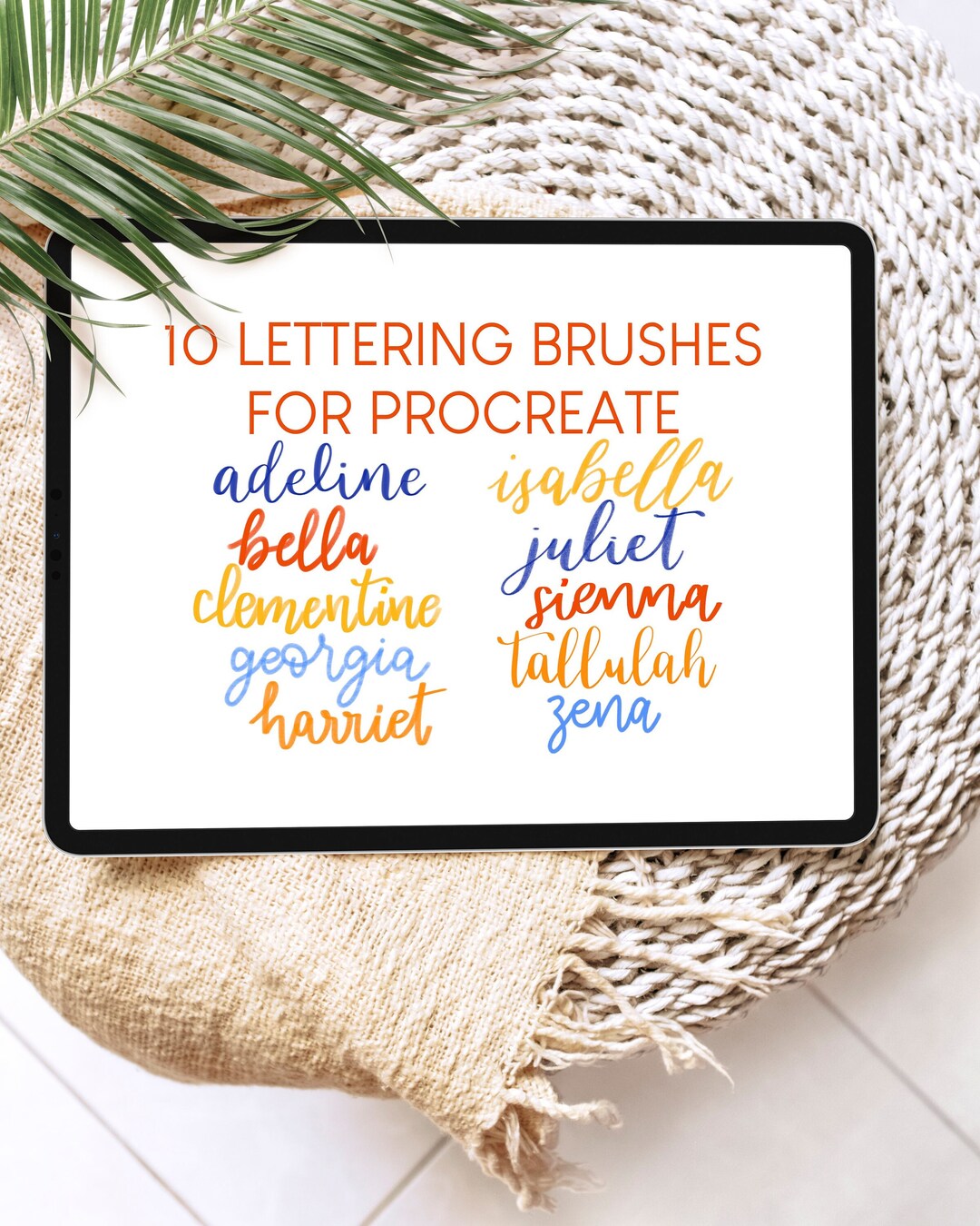 Procreate Brush, Procreate Brushes, Procreate Lettering Brush Bundle ...