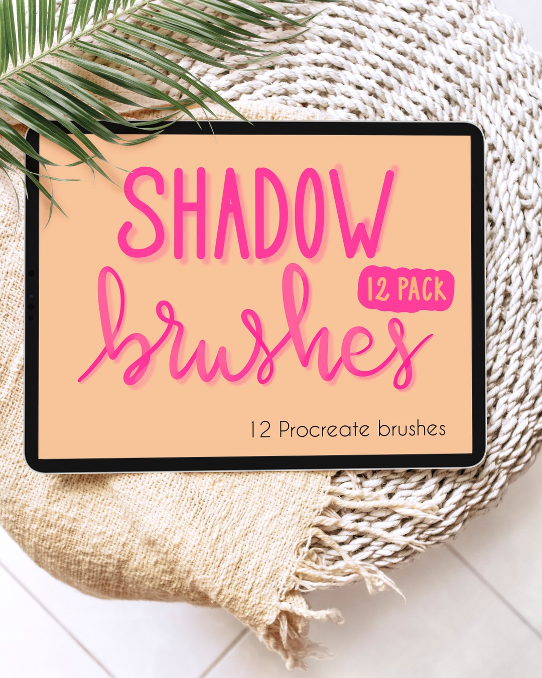 Procreate Shadow Brush Set, Procreate Brushes, Procreate Hand Lettering ...