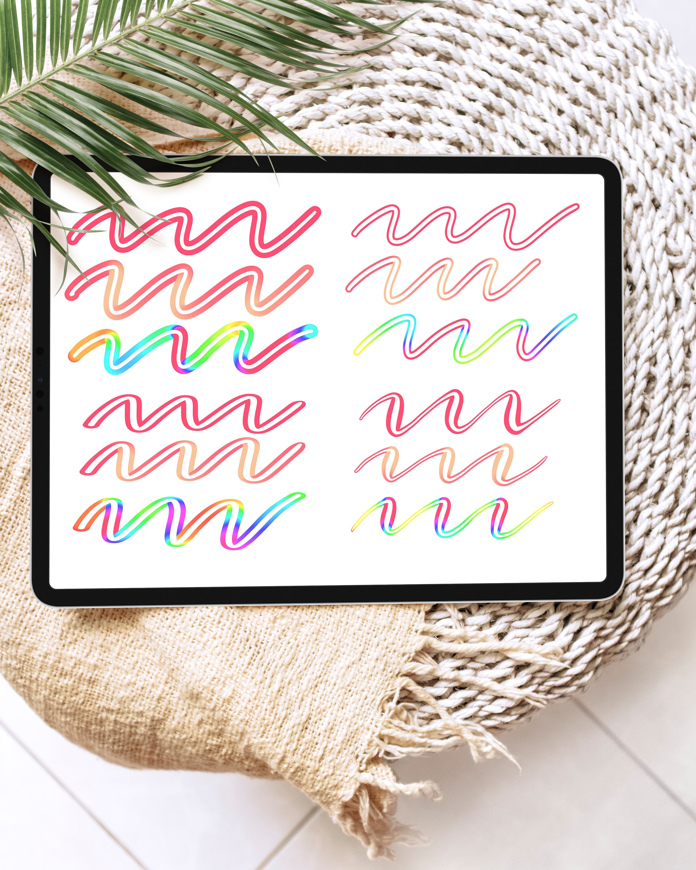 Procreate Shadow Brush Set, Procreate Outline Brush, Procreate Hand ...