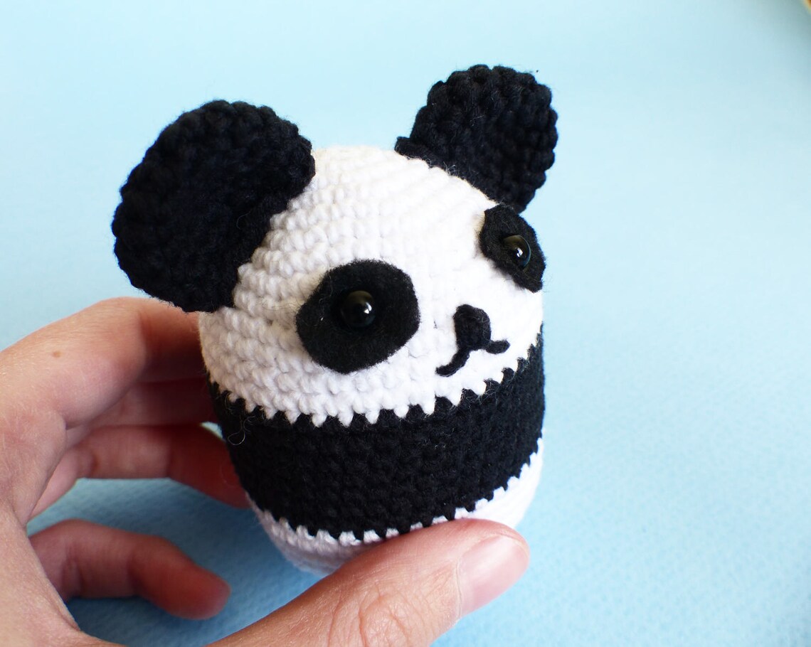 CROCHET PATTERN, Amigurumi Panda, Crochet Panda Pattern, Panda ...