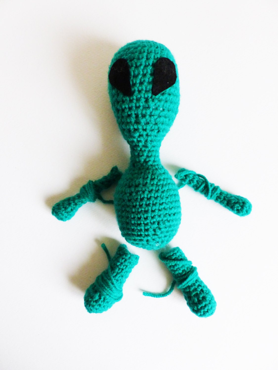 CROCHET PATTERN, Amigurumi Alien, Crochet Alien Pattern, Alien ...