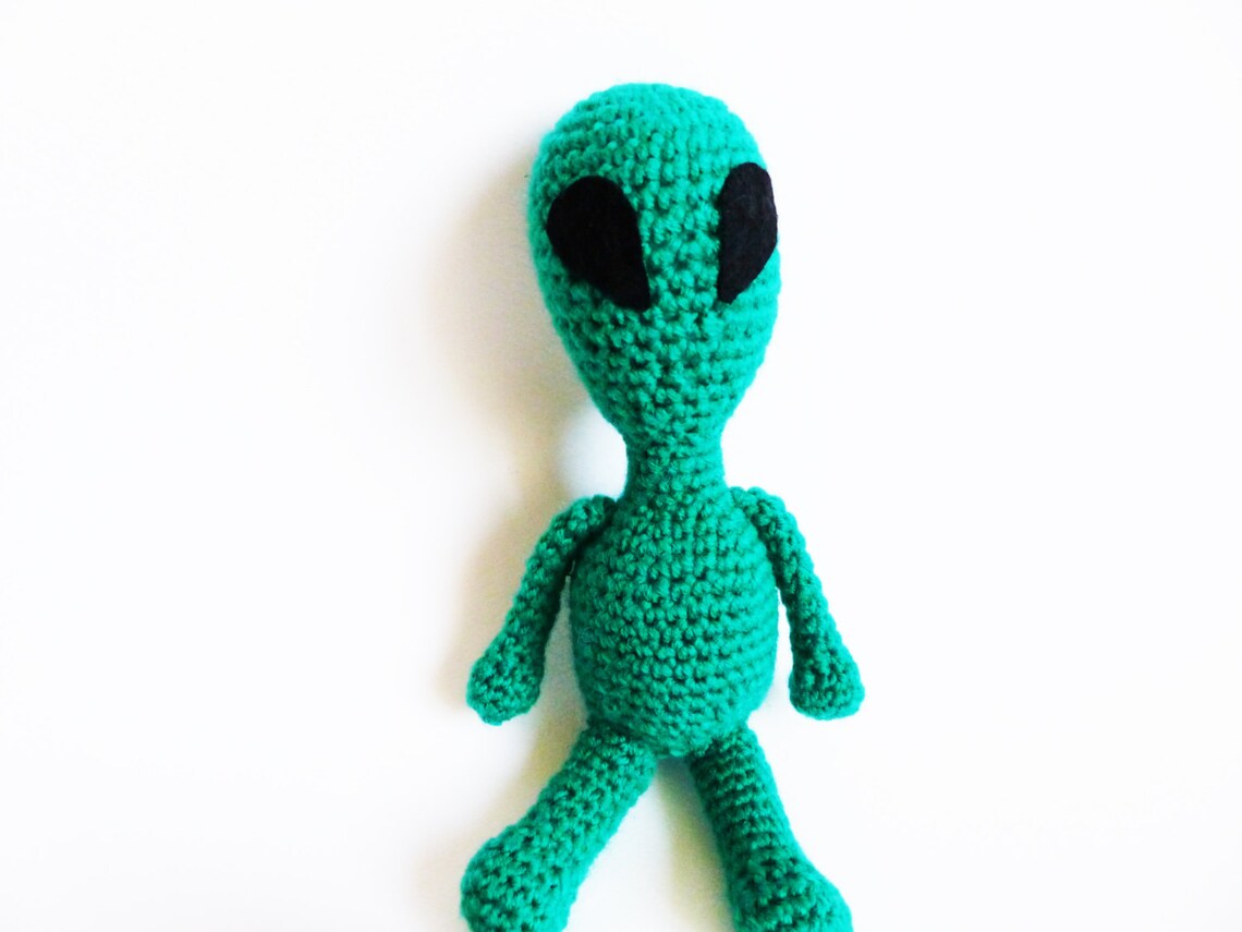 CROCHET PATTERN, Amigurumi Alien, Crochet Alien Pattern, Alien ...