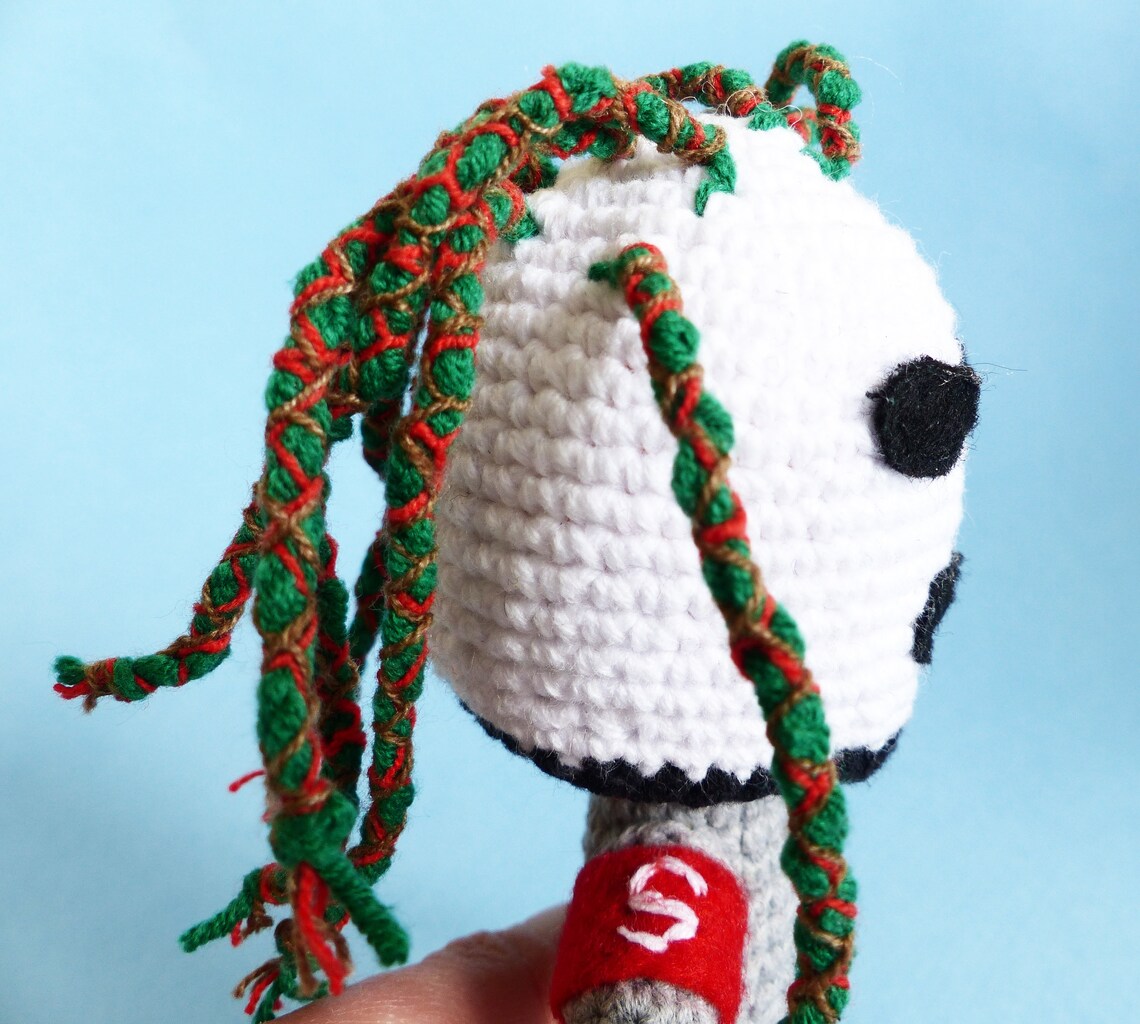 CROCHET PATTERN, Amigurumi Corey Taylor Slipknot, Crochet Corey Taylor ...