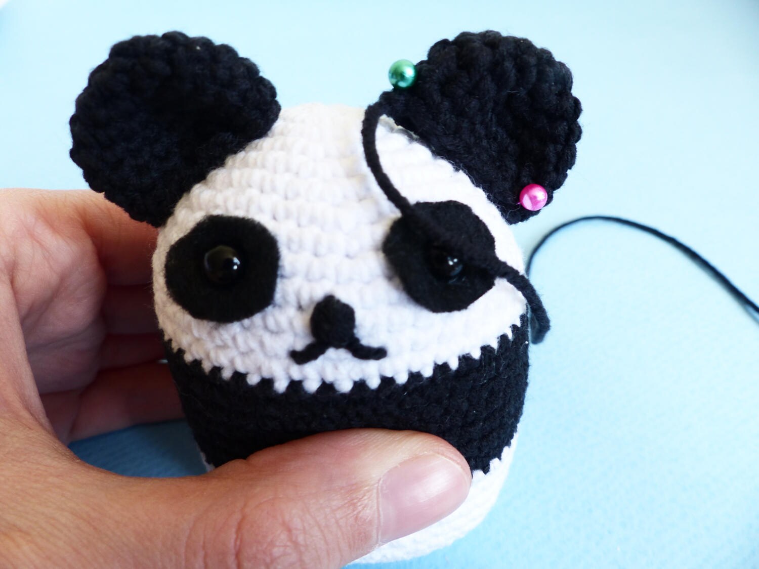 CROCHET PATTERN, Amigurumi Panda, Crochet Panda Pattern, Panda ...