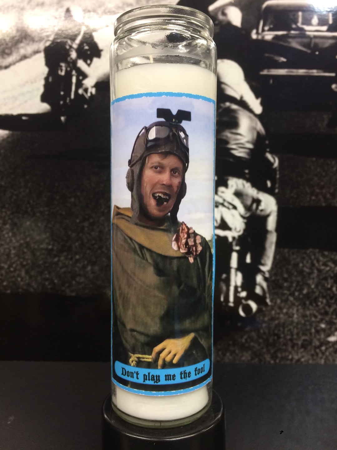 Mad Max2, the Road Warrior - Gyro Captain Prayer Candle - Etsy