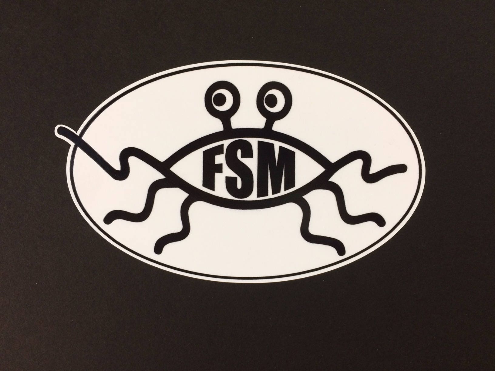 Flying Spaghetti Monster Sticker - Etsy