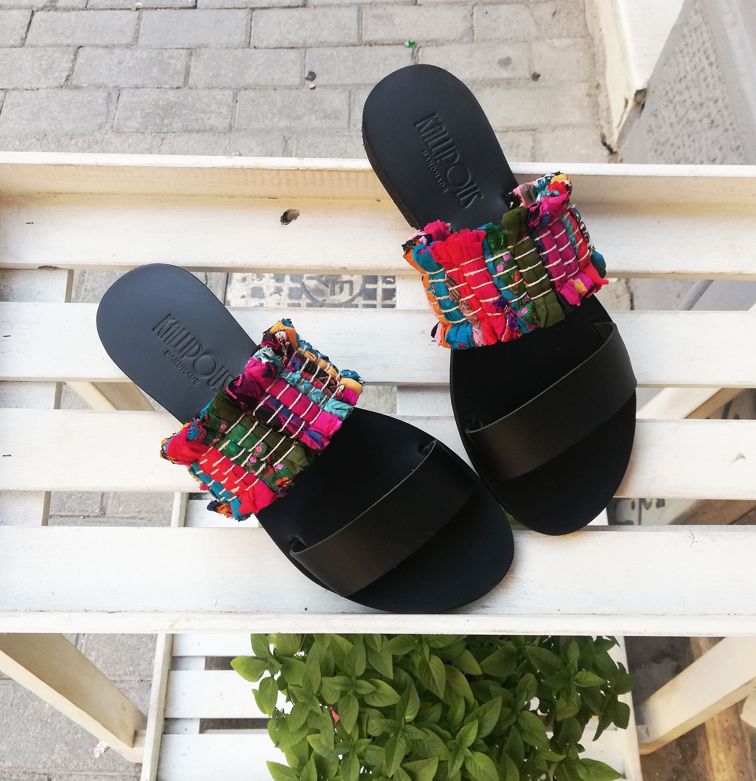 Leather Sandals, Women Sandals, Handmade , Rug Sandals - Etsy