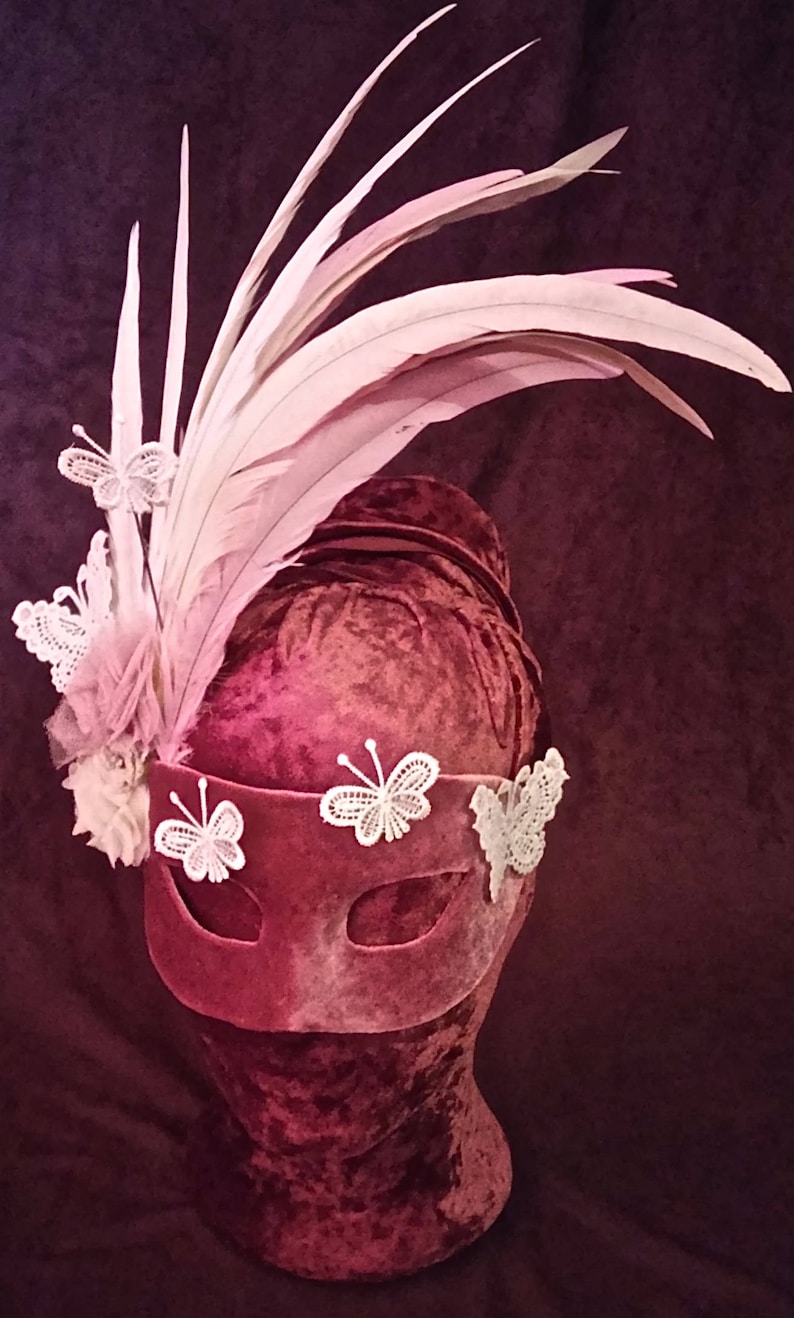 Incurably Romantic Mask, Bridgerton Masquerade, Feathered Mask, FREE ...