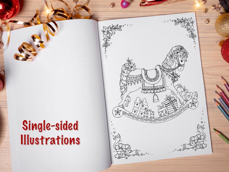 Coloring Book for Adults Kids Coloring Book 32 Illustrations - Etsy