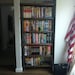 Steampunk Book Shelf, Industrial Bookcase, Wooden Book Case, Wooden ...