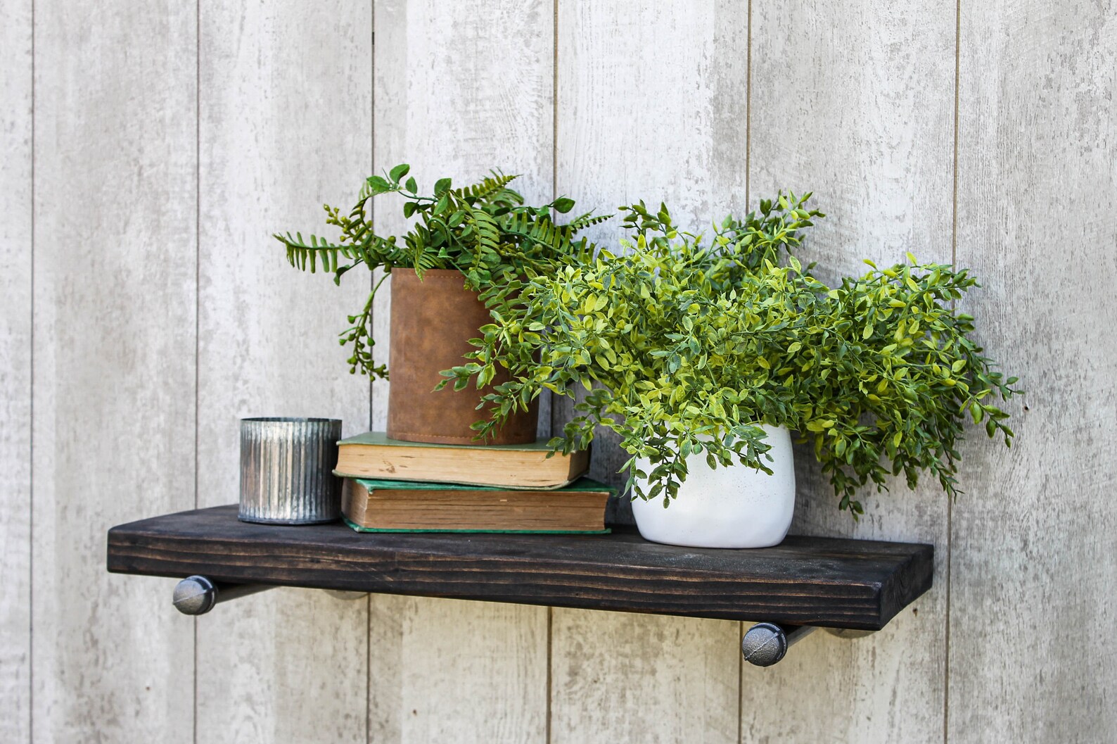 Rustic Wood Shelving, Wooden Shelves, Single Extra Long Various Depth ...