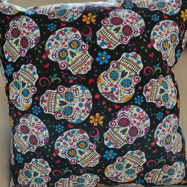 Skull Pillow - Etsy
