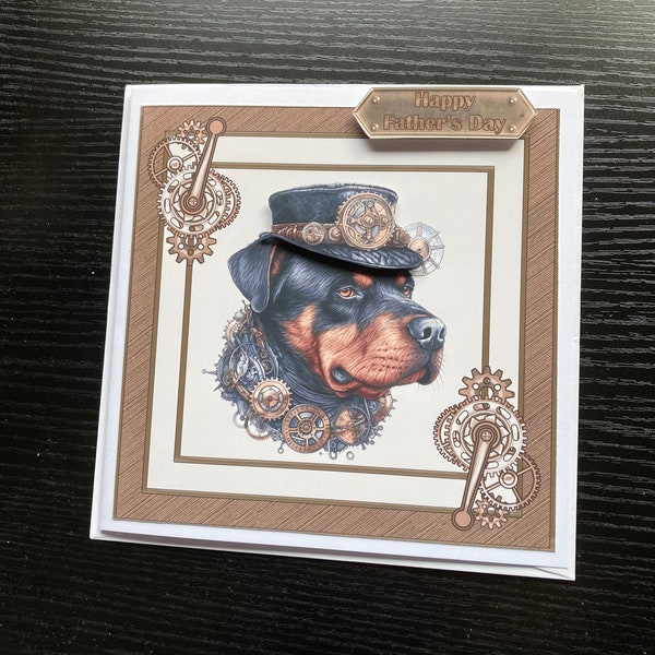 Rottweiler Happy Birthday Card - Etsy