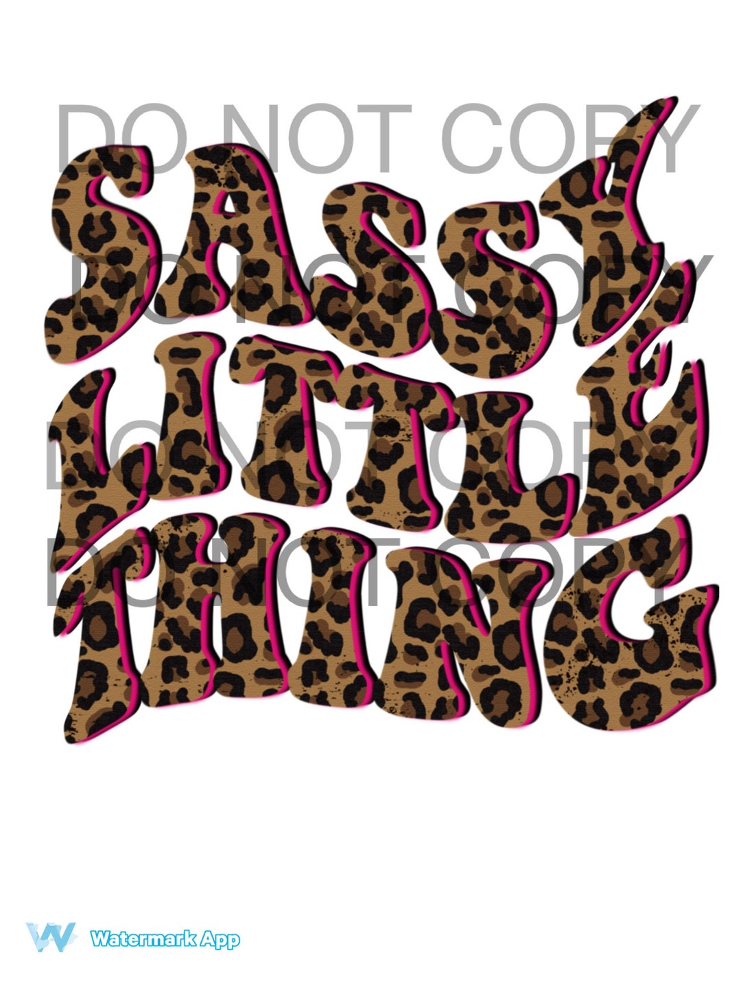 Sassy Little Thing PNG - Etsy
