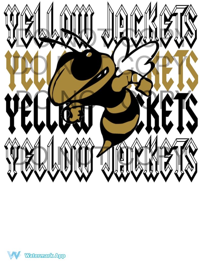 Yellow Jackets PNG - Etsy