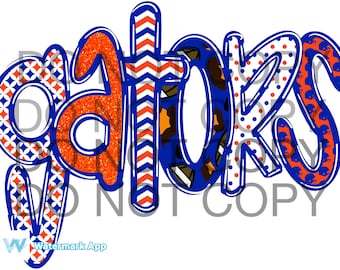 Gator Football PNG - Etsy