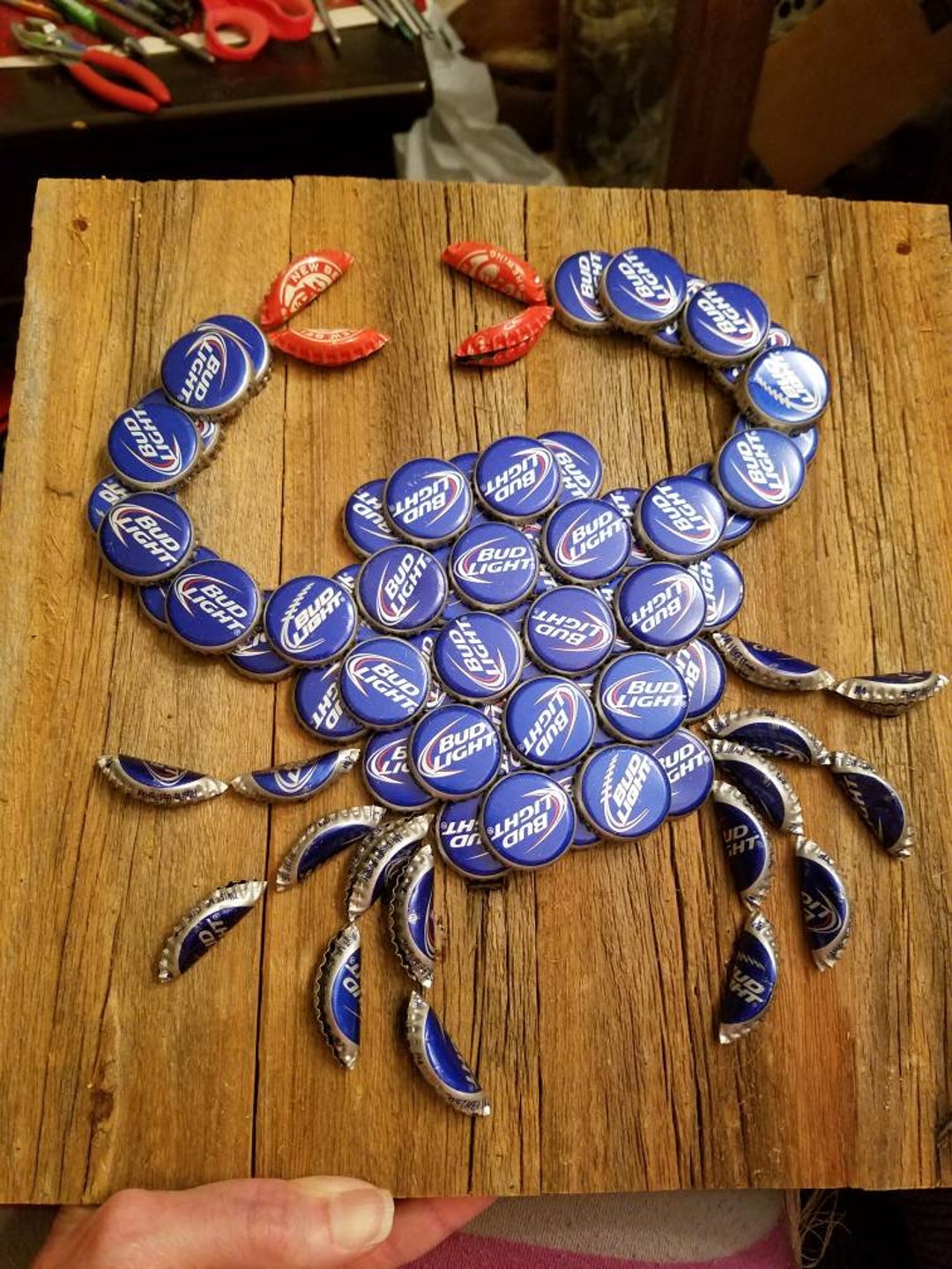 Bottle Cap Crab - Etsy