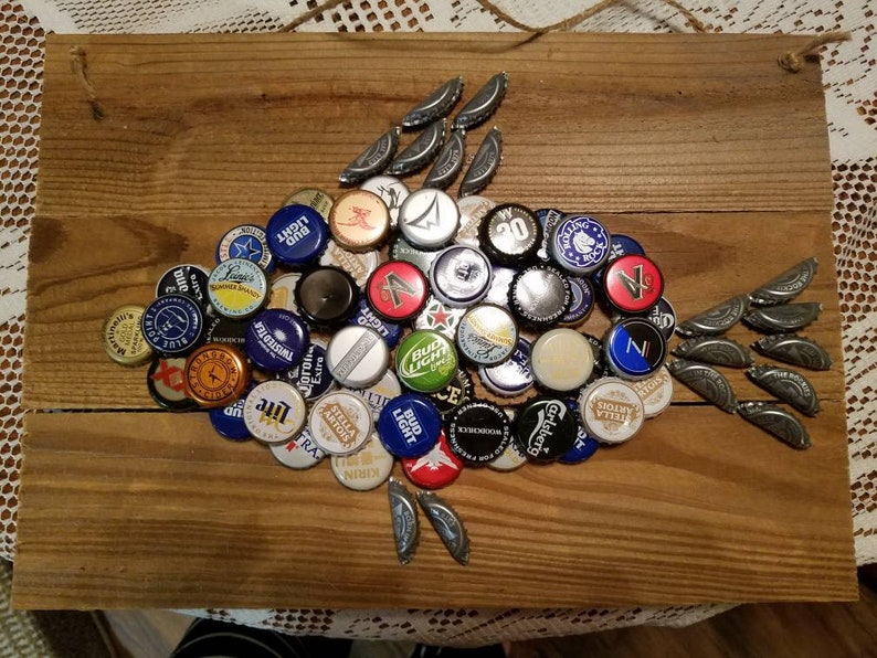 Beer Cap Fish - Etsy