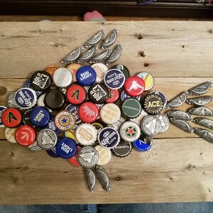 Beer Cap Fish - Etsy