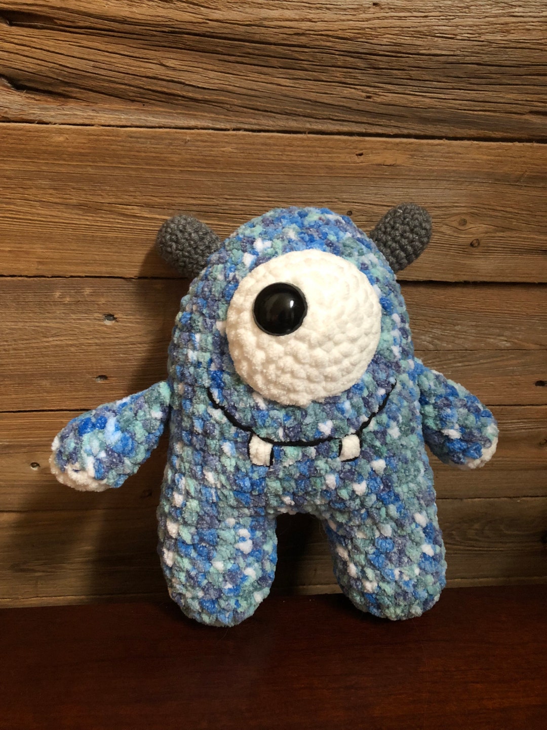 Monster - Crocheted Cute Monster - Plushie Toy - Handmade Gift - Etsy