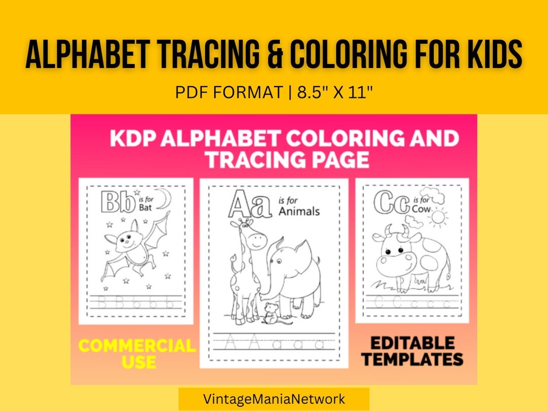 Alphabet Worksheets Alphabet Tracing Coloring Pages Handwriting 26 ...