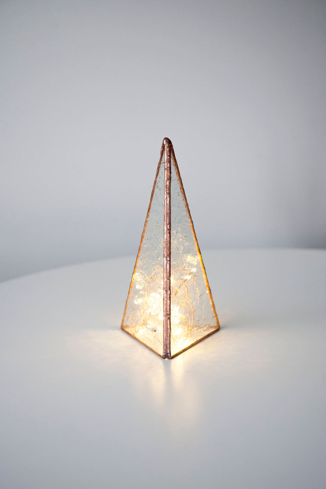 Minimal Prism Glass Tree in 3 Different Sizes (includes Lights) - Etsy