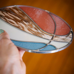 Modern Stained Glass Basketball One-of-a-kind - Etsy
