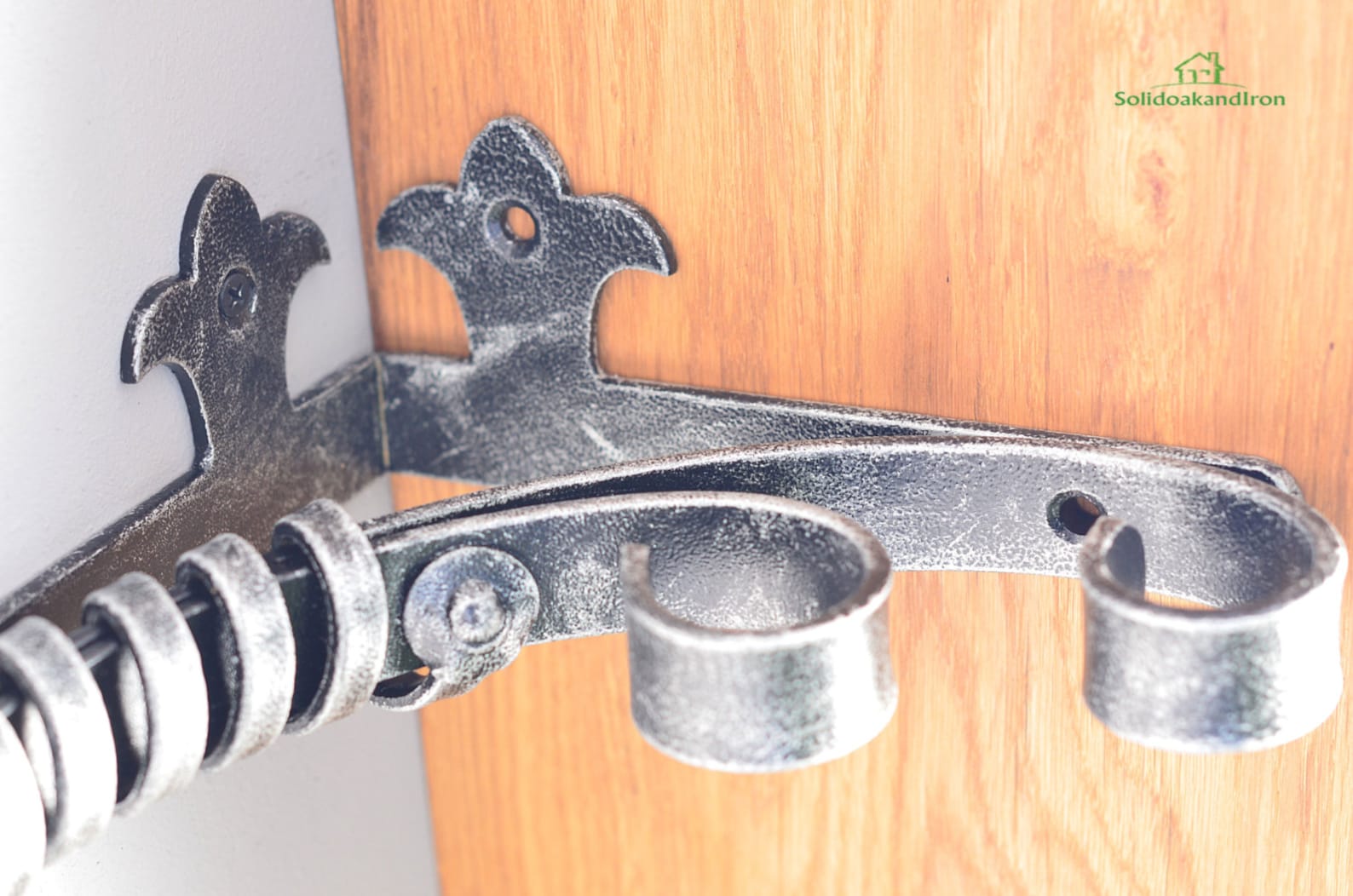 Wrought Iron Shelf Bracket Large - Etsy