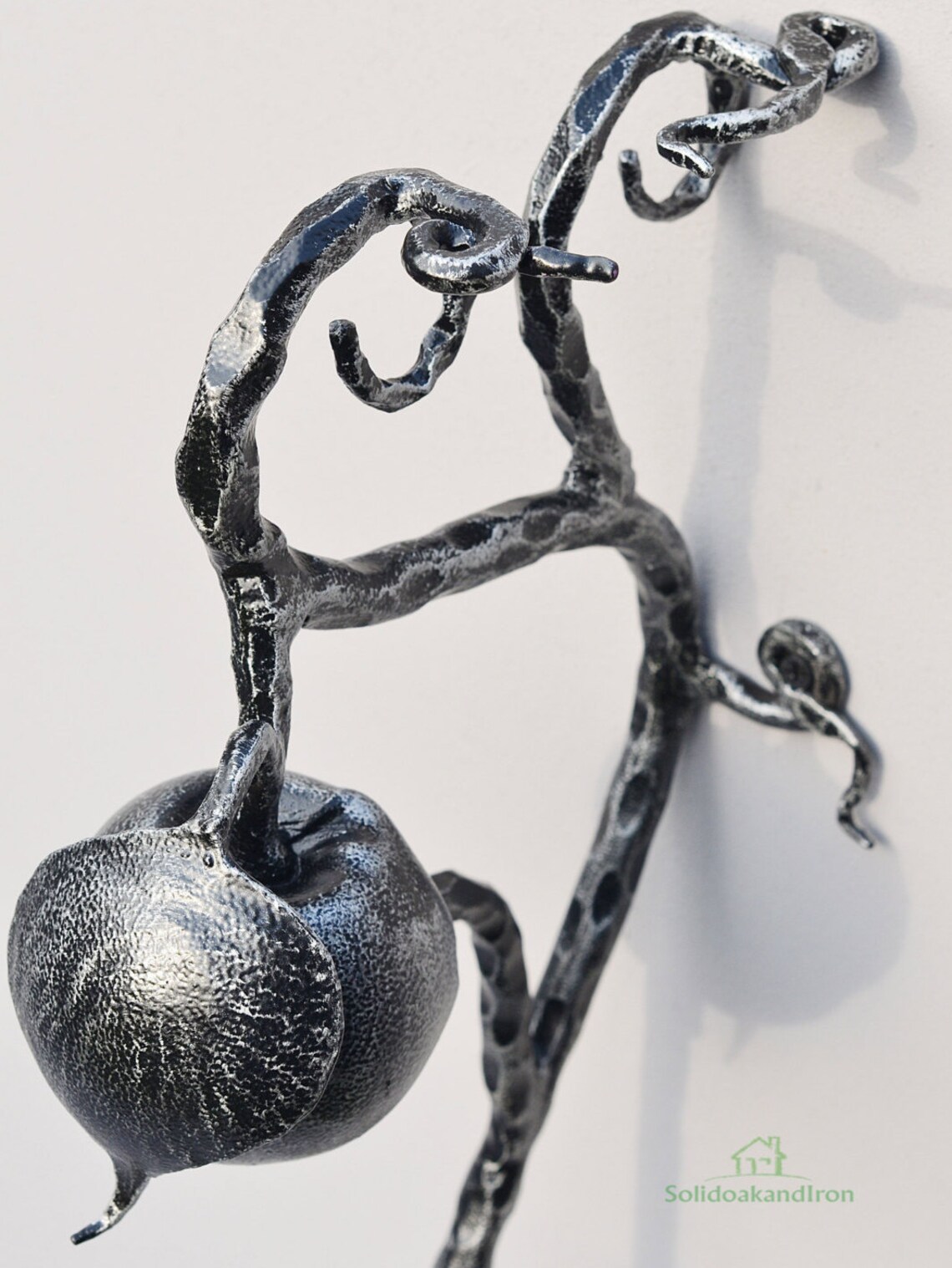 Wrought Iron Shelf Bracket Pair - Etsy