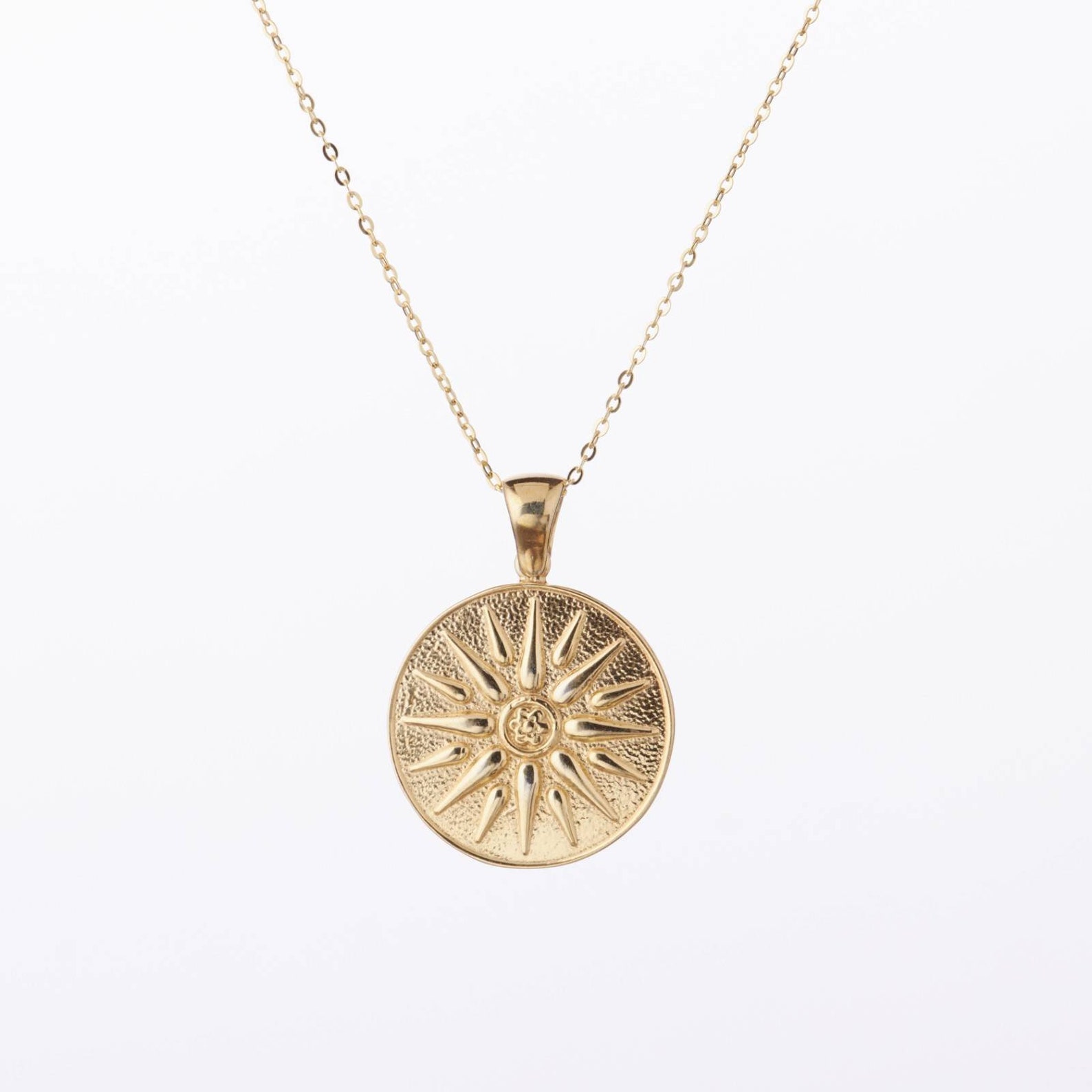 MACEDONIAN VERGINA SUN Coin/ Double Face/ Sterling Silver 925/ Greek ...