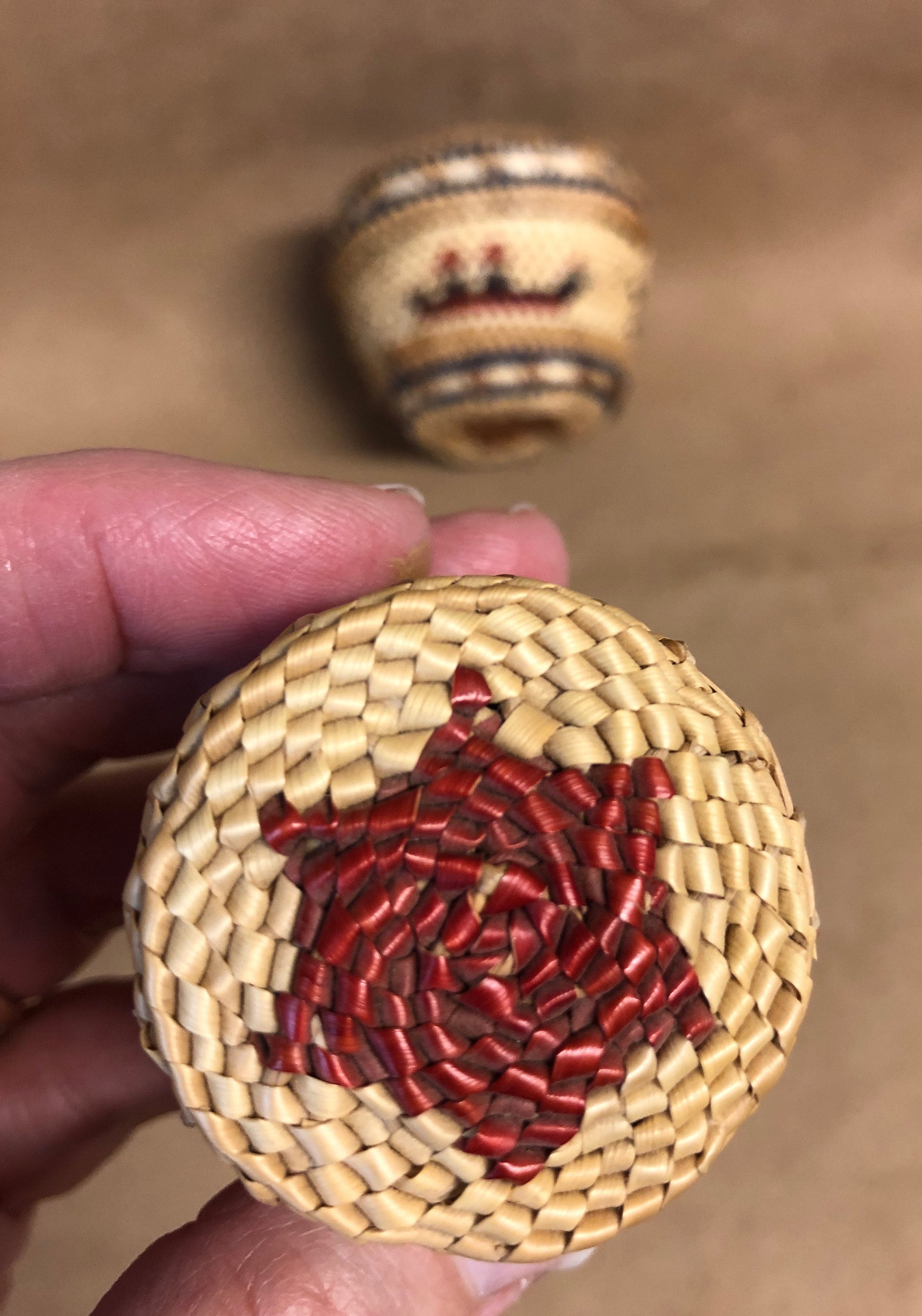 Native American Baskets, Hand Woven Cedar Baskets, Quinault Tribe, Cedar Baskets With Lids ...