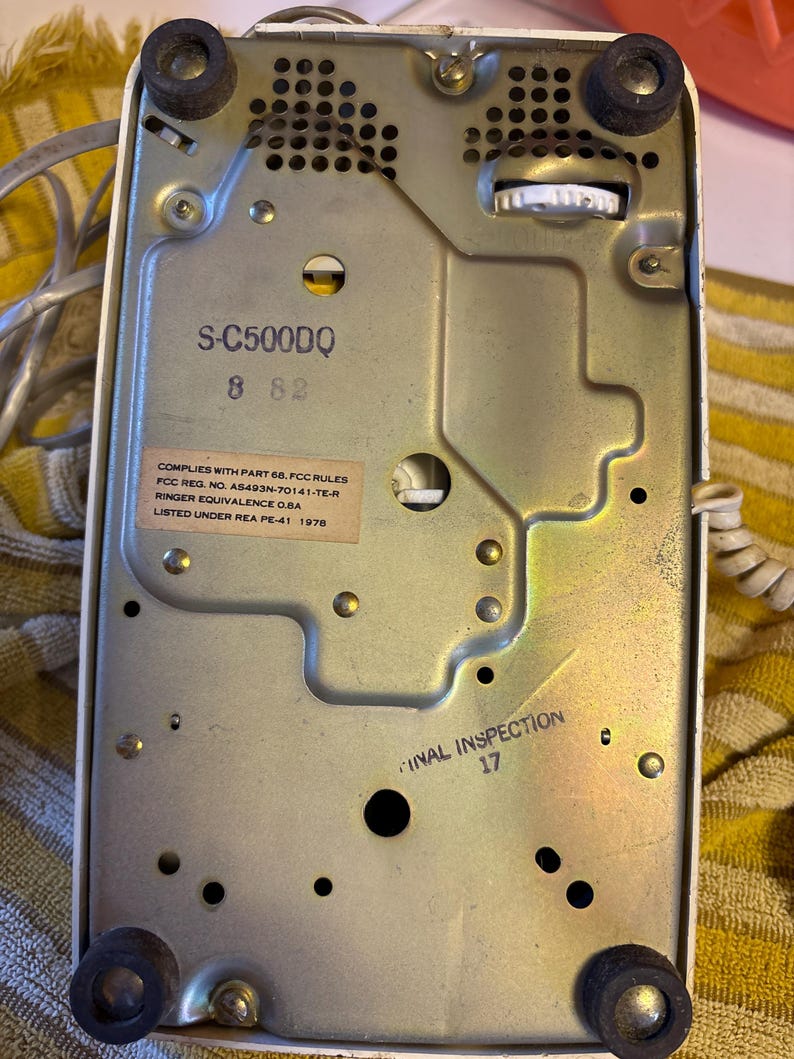 Vintage Rotary Desk Phone, Telephone, Dial Phone, Vintage Telephone ...