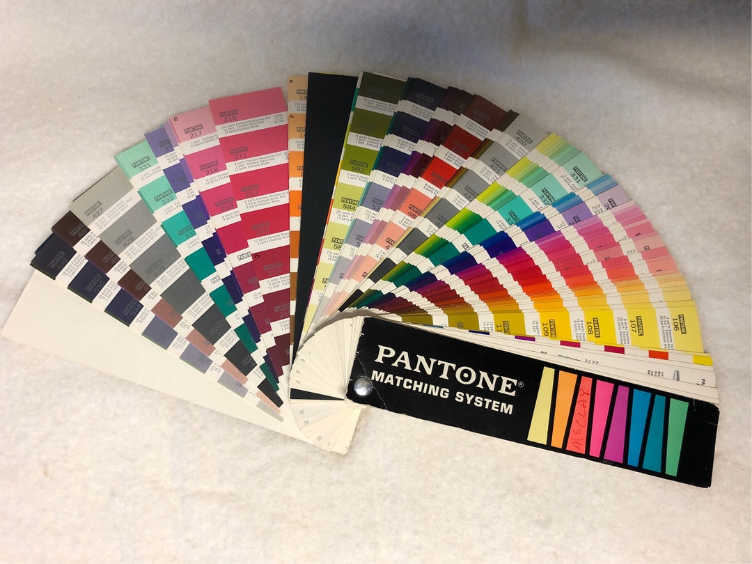 Vintage Pantone Matching Color System, Color Wheel, Vintage Color Wheel ...