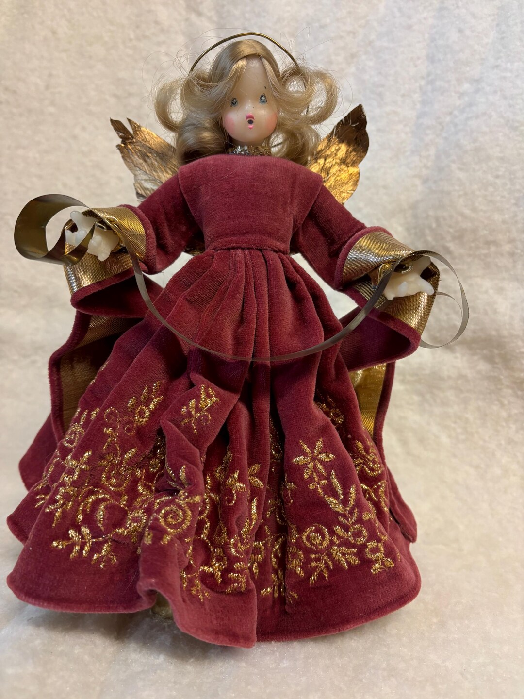 Christmas Tree Topper, Vintage Angel Tree Topper, Pauline Lidel-spreen ...