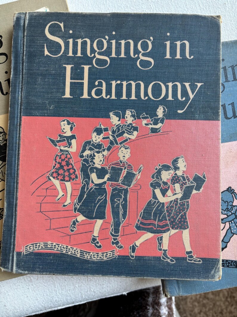 Vintage Children’s Music Books, Singing Books, Songs, Music Education ...