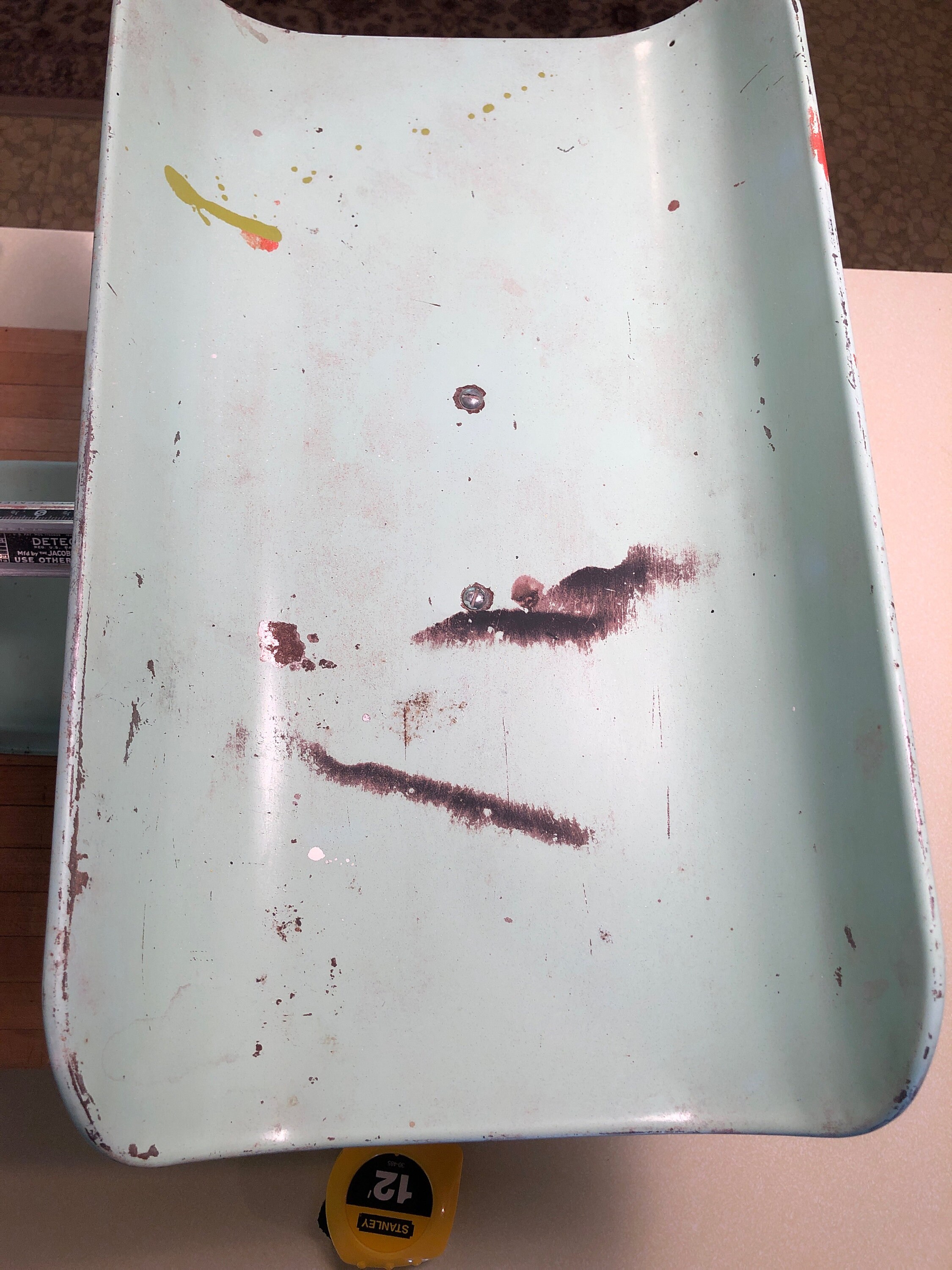 Vintage Green Metal Baby Scale, Photo Prop, Nursery Decor, Baby ...