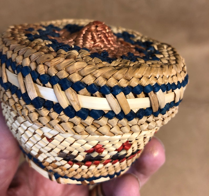 Native American Baskets, Hand Woven Cedar Baskets, Quinault Tribe ...