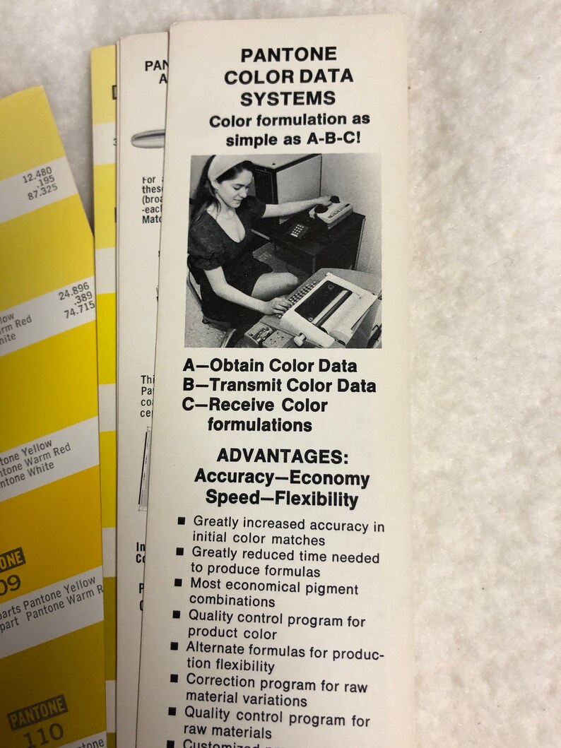 Vintage Pantone Matching Color System, Color Wheel, Vintage Color Wheel ...