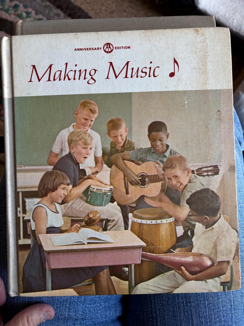 Vintage Children’s Music Books, Singing Books, Songs, Music Education ...