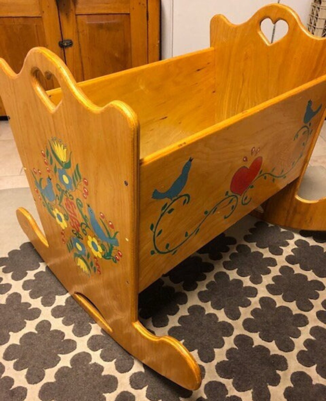 Toy Doll Cradle, Huge Doll Collection Storage, Toy Storage, Hand ...