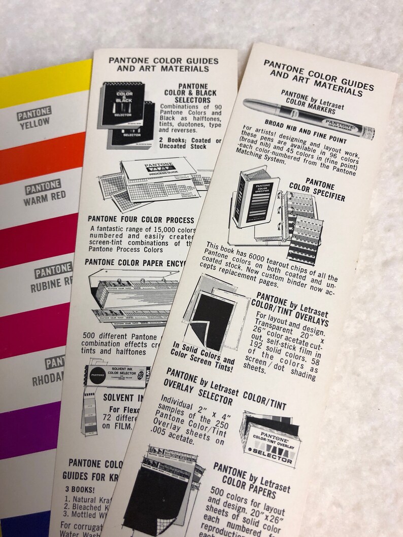 Vintage Pantone Matching Color System, Color Wheel, Vintage Color Wheel ...