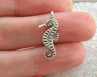Seahorse charm | Etsy