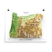 Oregon Elevation Map Poster - Etsy