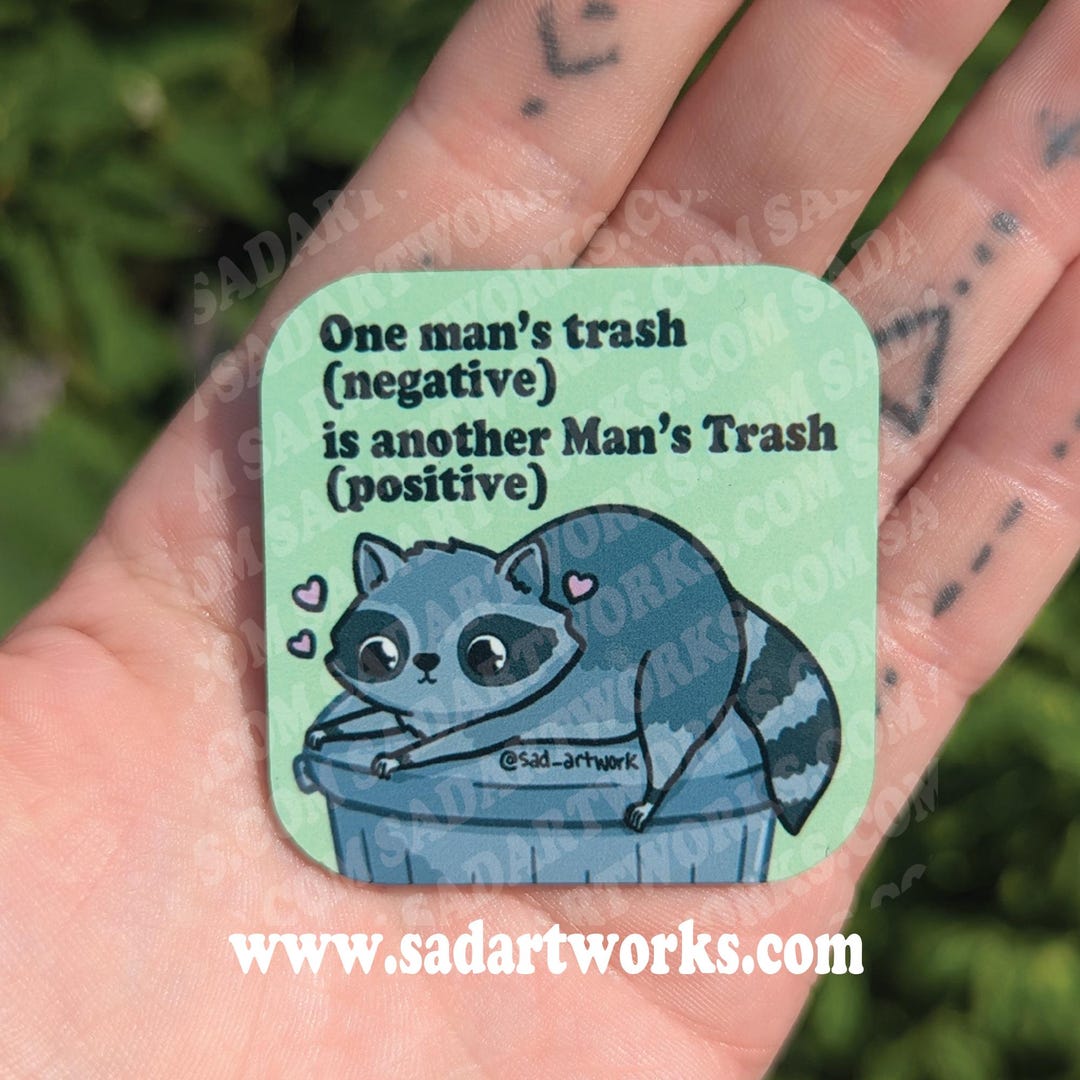 Another Mans Trash is Anothers - Magnet - Etsy