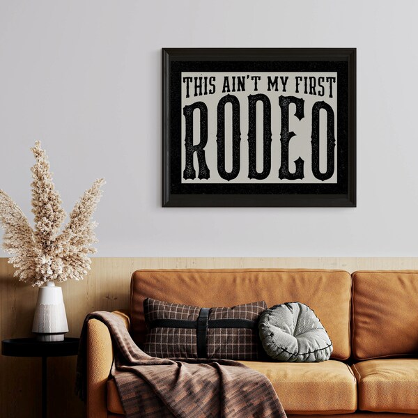 Ain't My First Rodeo - Etsy