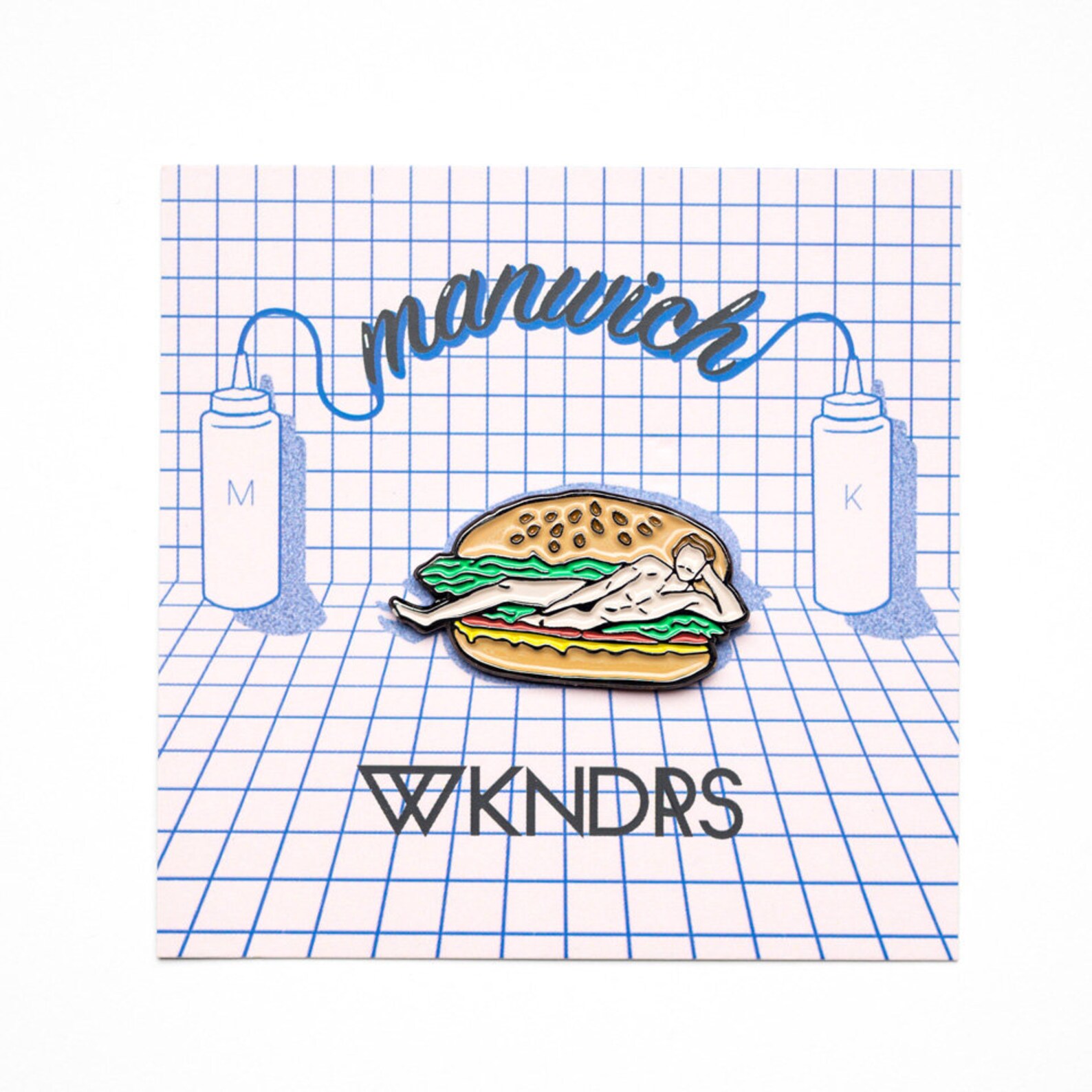 Manwich Pin - Etsy