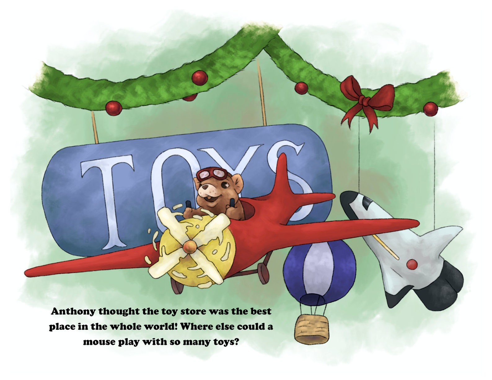 Anthony, the Mouse Who Stirred at Christmas - Etsy